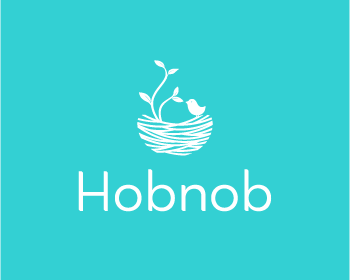 Hobnob - Logo Designs By Padjar