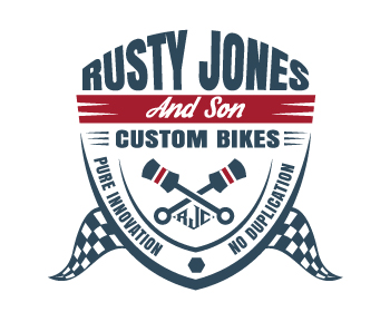 Rusty Jones Custom Bikes - Logo Design Contest on Logo Arena