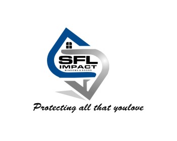 SFL Impact Windows & Doors - Logo Designs By sengkuni08