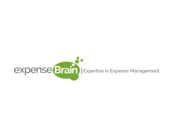 expenseBrain - Logo Designs By sengkuni08