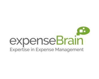 expenseBrain - Logo Designs By sengkuni08