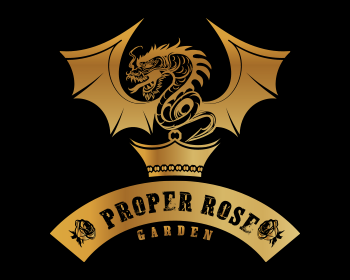 Proper Rose Garden - Logo Designs By HazelJane