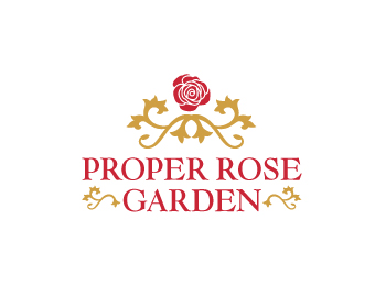 Proper Rose Garden - Logo Designs By Sandc