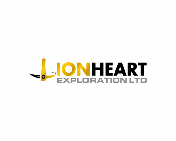 Lionheart Exploration Ltd - Logo Designs By agnesmiddleton