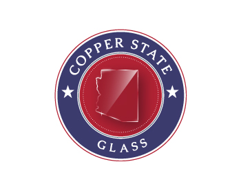 copper-state-glass - Logo Designs By Rooster