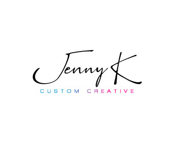 Jenny Name Logo Jenny K Custom Creative Logo Designs By Jctoledo